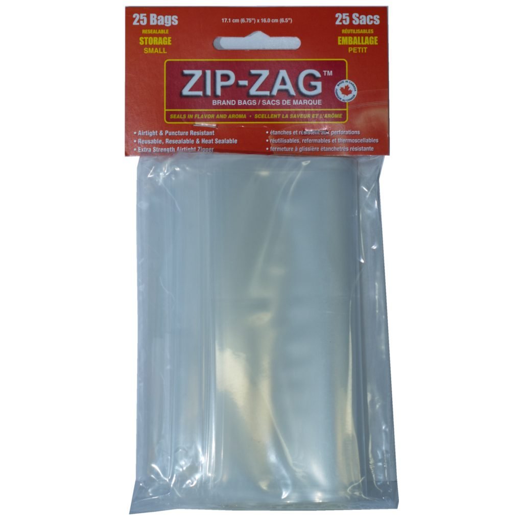 Zip Zag Bag Sandwich 25 Pack (1 oz) | The Grow Shop