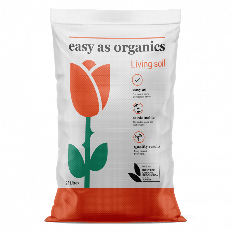 Easy as Organics Living Soil 25L Bag